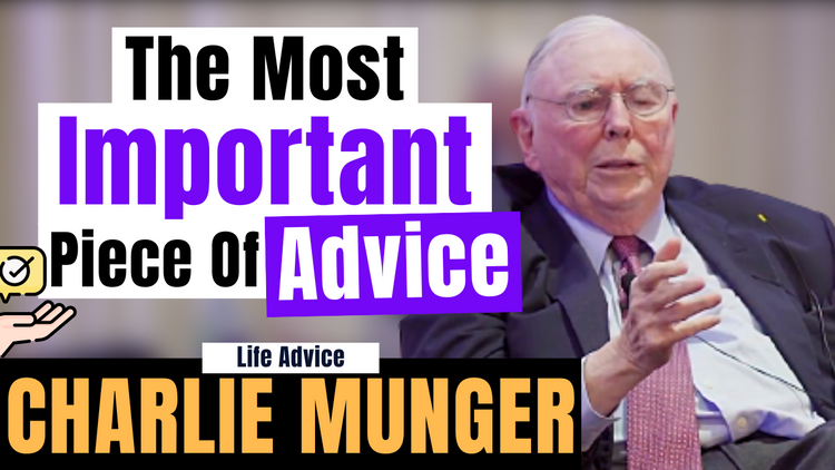 98-Year-Old Charlie Munger's Life Advice Will Change Your Future | M.R ...